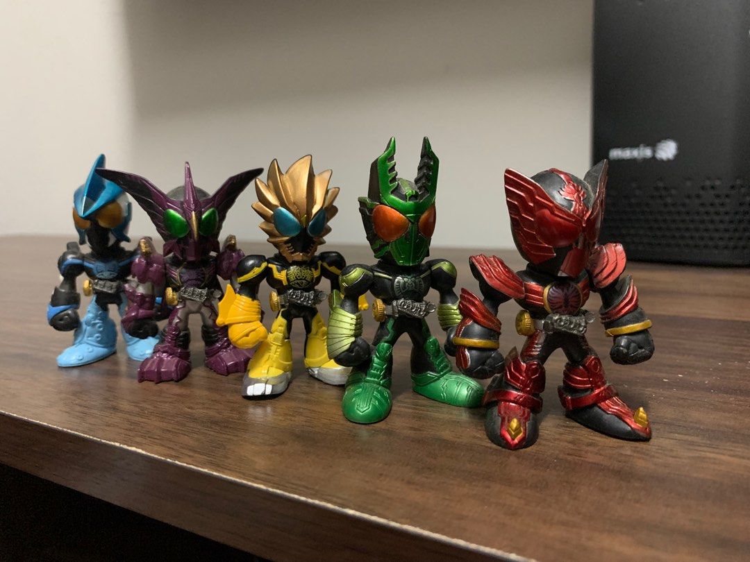 Original Bandai Kamen Rider Ooo All Form Figure Hobbies And Toys Toys And Games On Carousell