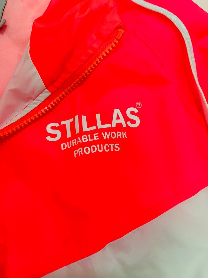 Original Stillas Windbreaker Hot Pink Track Jacket M Size Street Wear ...