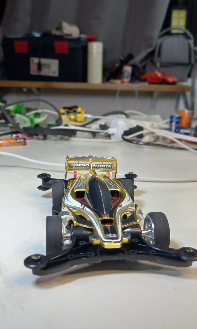 Original Tamiya Aero Avante Gold on Carousell