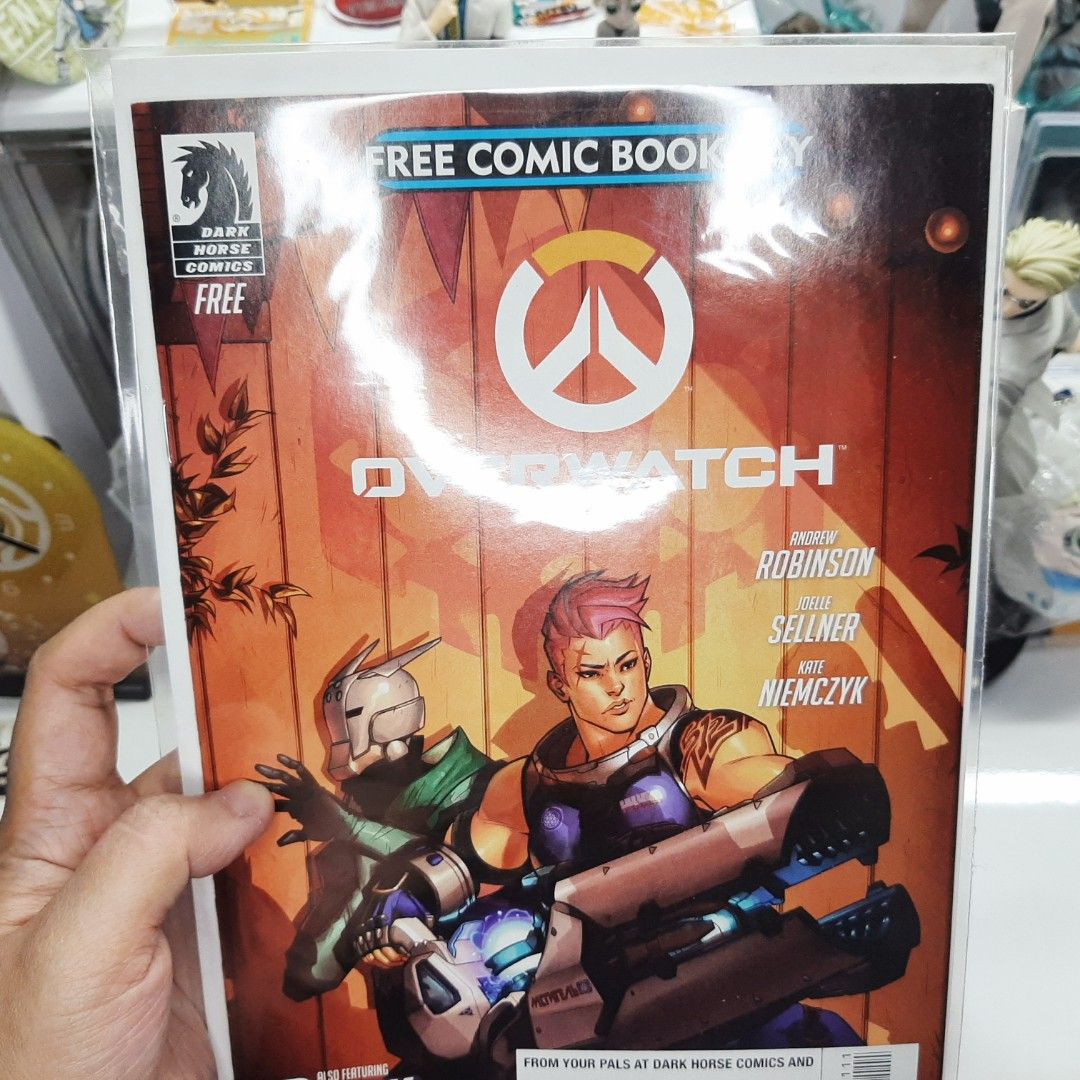 Overwatch comics anthology vol.1 + FCBD Zarya one shot, Hobbies & Toys ...