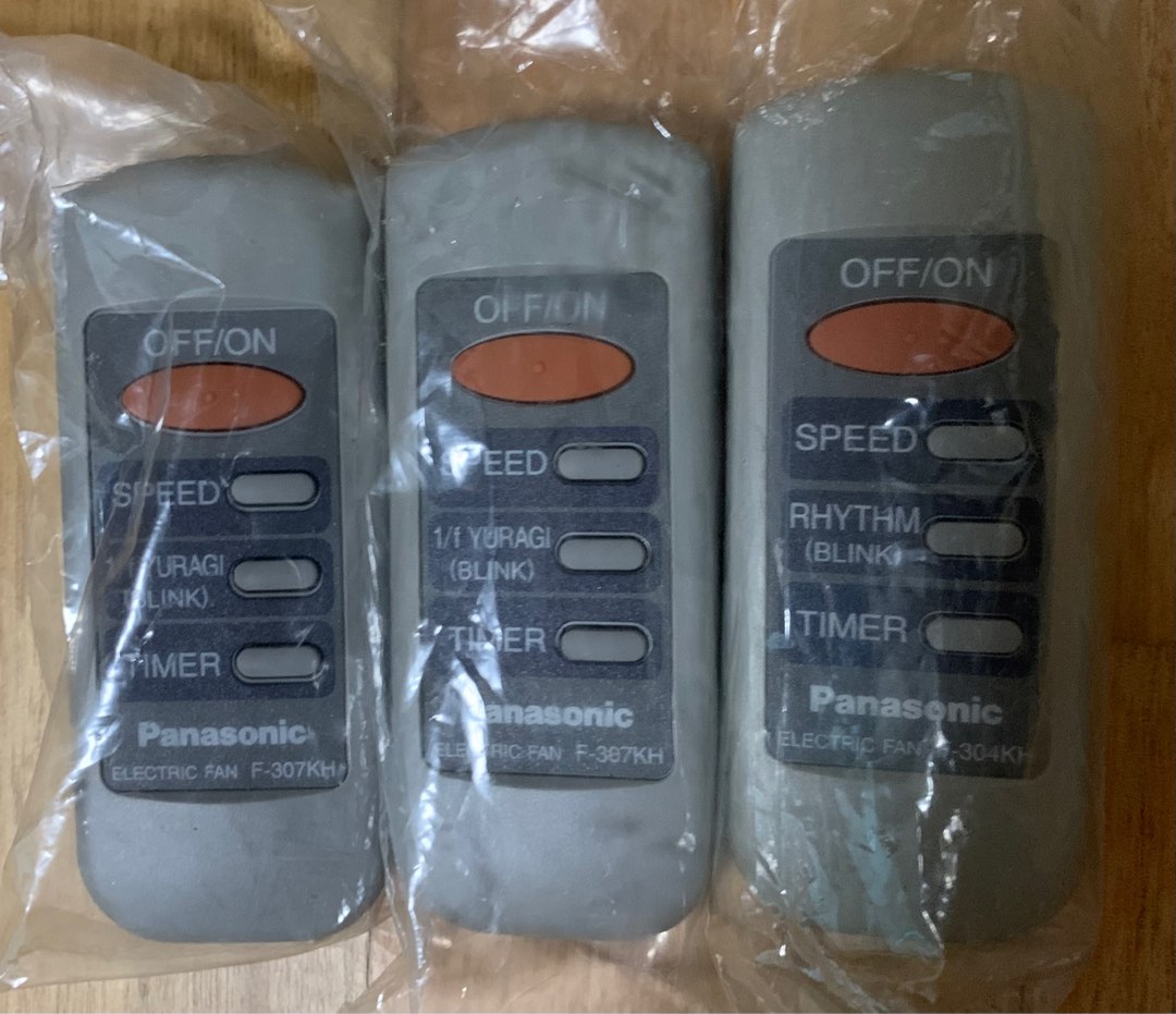 Panasonic standing fan remote control, TV & Home Appliances, Air ...