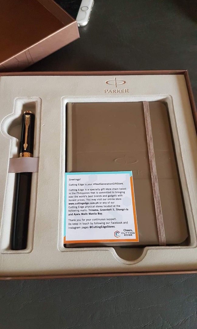 Parker with Notebook, Hobbies & Toys, Stationary & Craft, Stationery ...