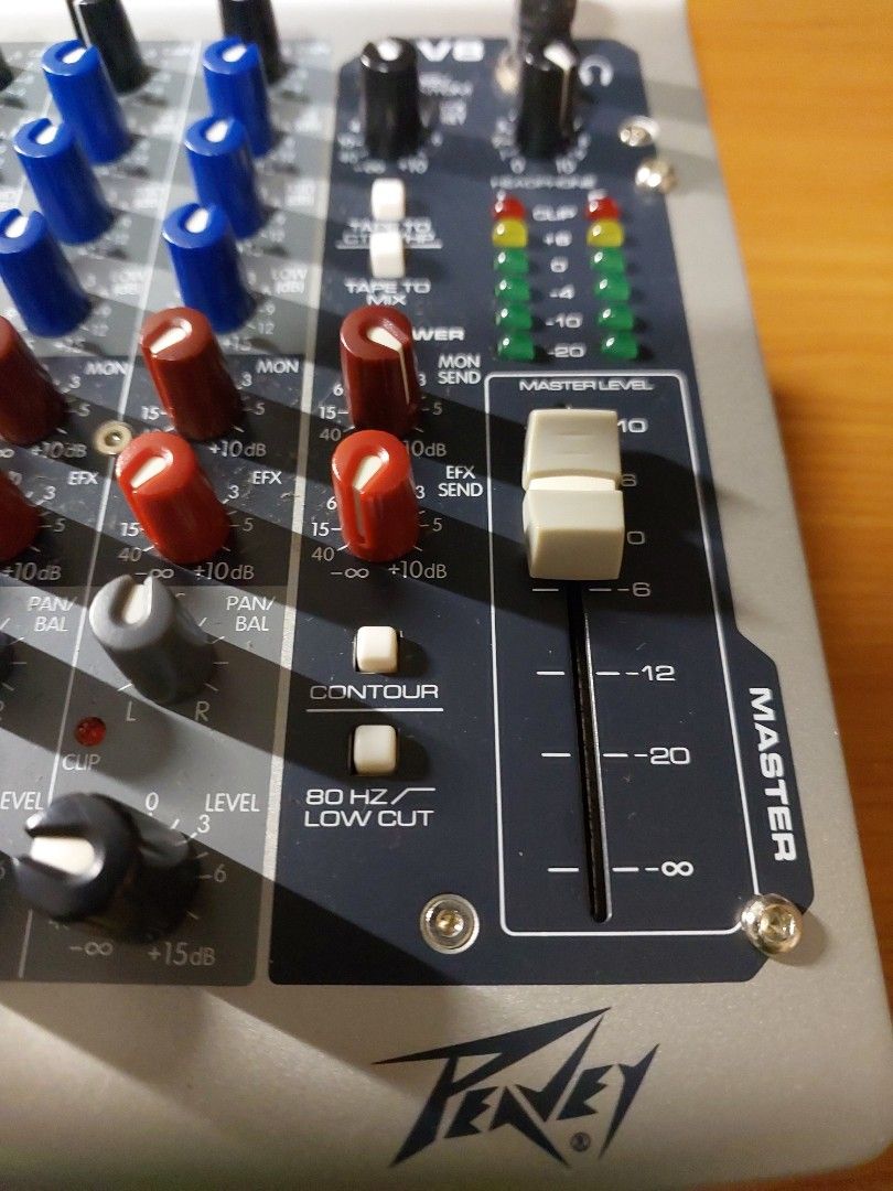 Peavey 8 channel mixer board. PV8, Audio, Other Audio Equipment on ...
