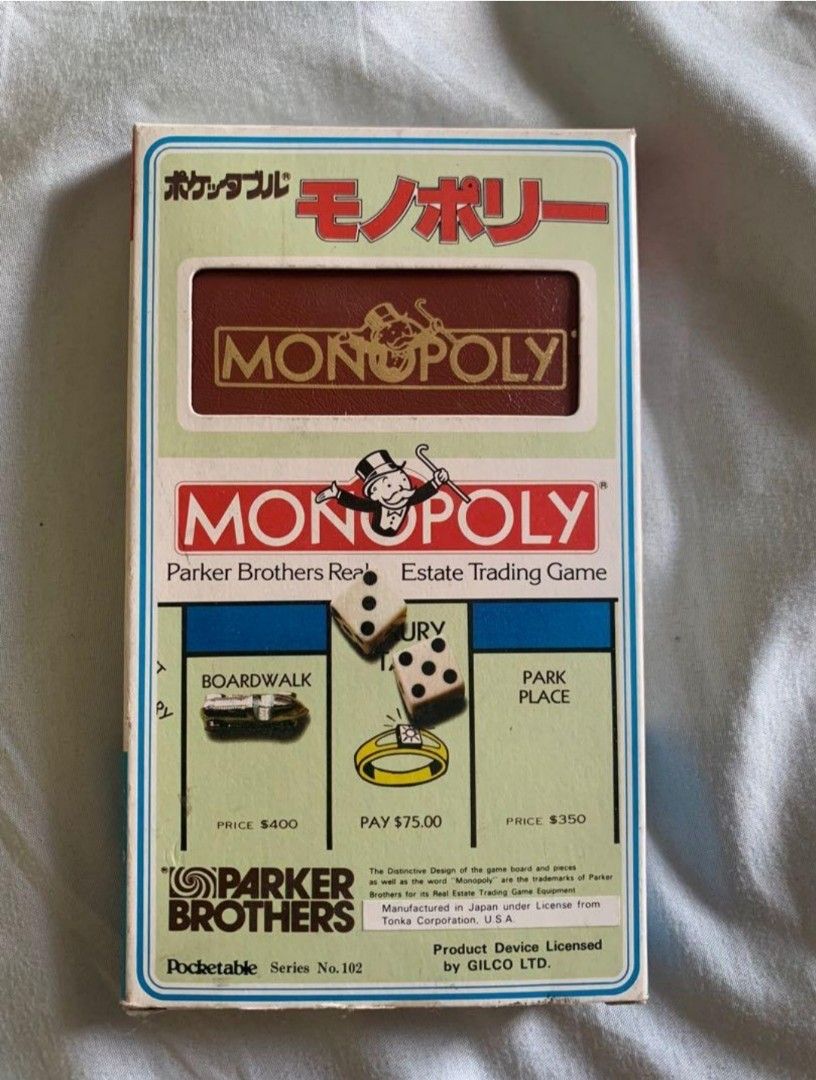 POCKET MONOPOLY COLLECTIBLE VINTAGE, Hobbies & Toys, Toys & Games on ...