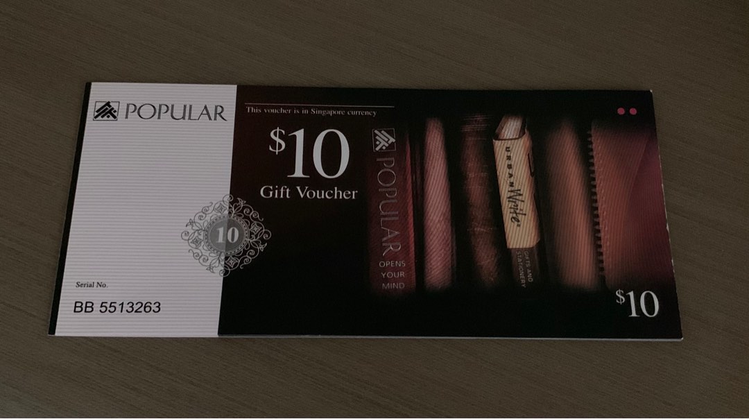 Popular voucher $80, Tickets & Vouchers, Vouchers on Carousell