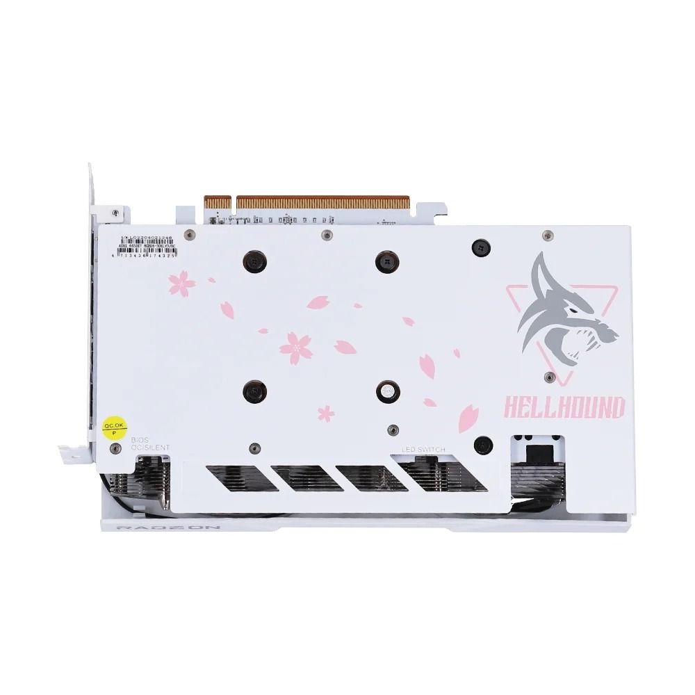 POWERCOLOR HELLHOUND SAKURA AMD RADEON RX 6650 XT 8GB GDDR6 AXRX 6650 ...