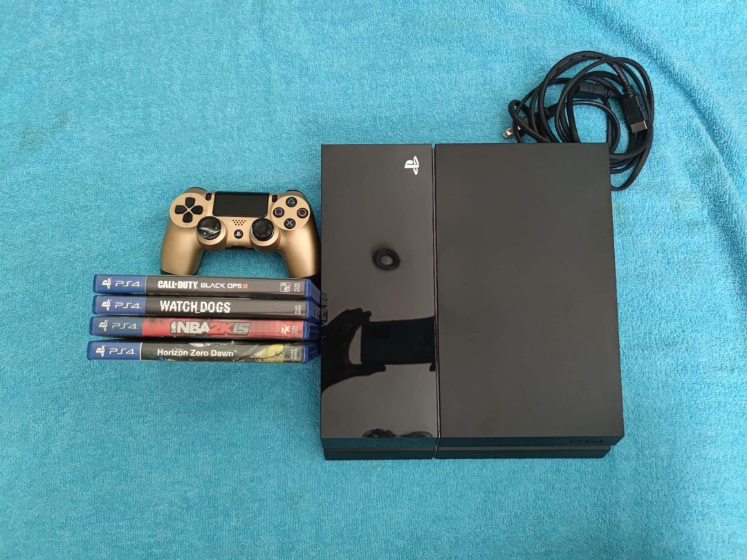 PS4 PHAT, 500gb, 10.00 firmware, Video Gaming, Video Game Consoles, PlayStation on Carousell