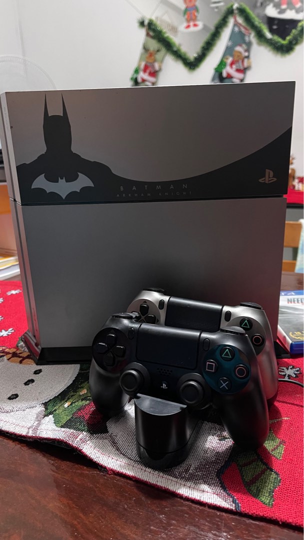 PS4 with Limited Edition Batman Arkham Knight, Video Gaming, Video Game ...
