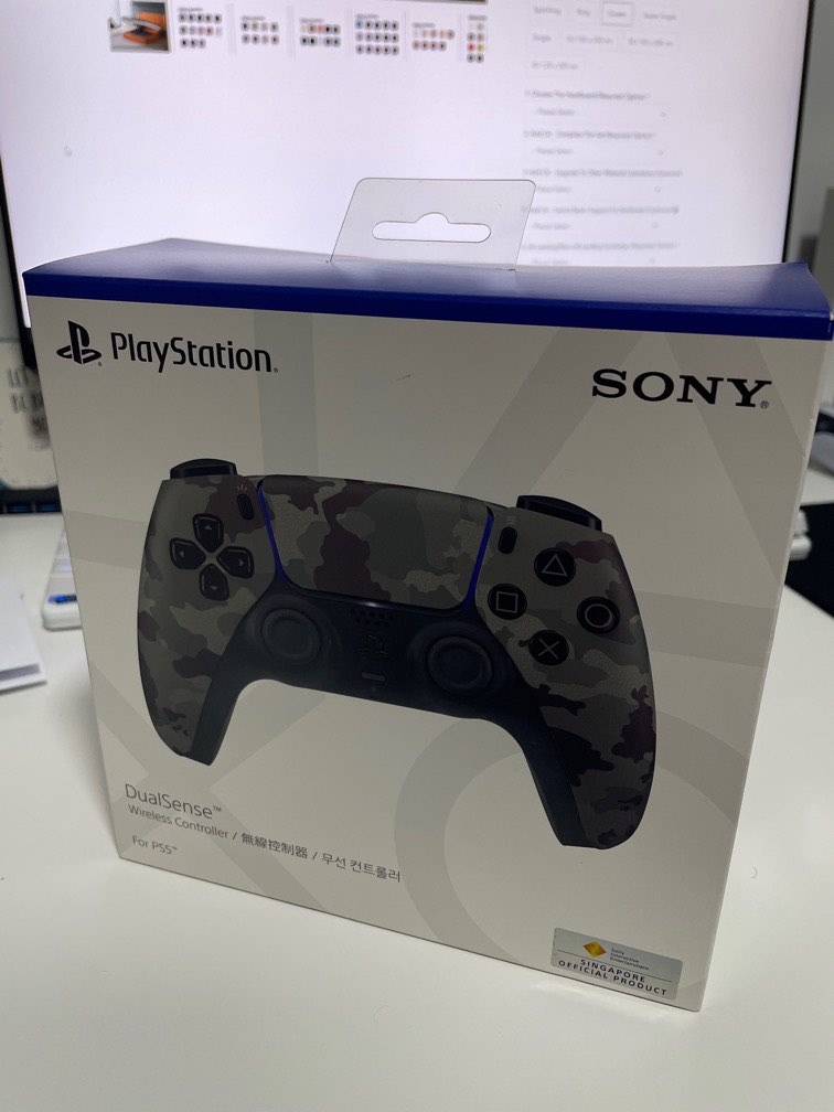 PS5 Dualsense controller Camouflage colour, Video Gaming, Gaming ...