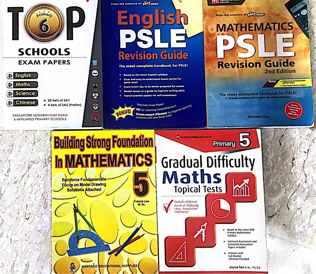 PSLE preparation books | Pri 5 & 6, Hobbies & Toys, Books & Magazines ...