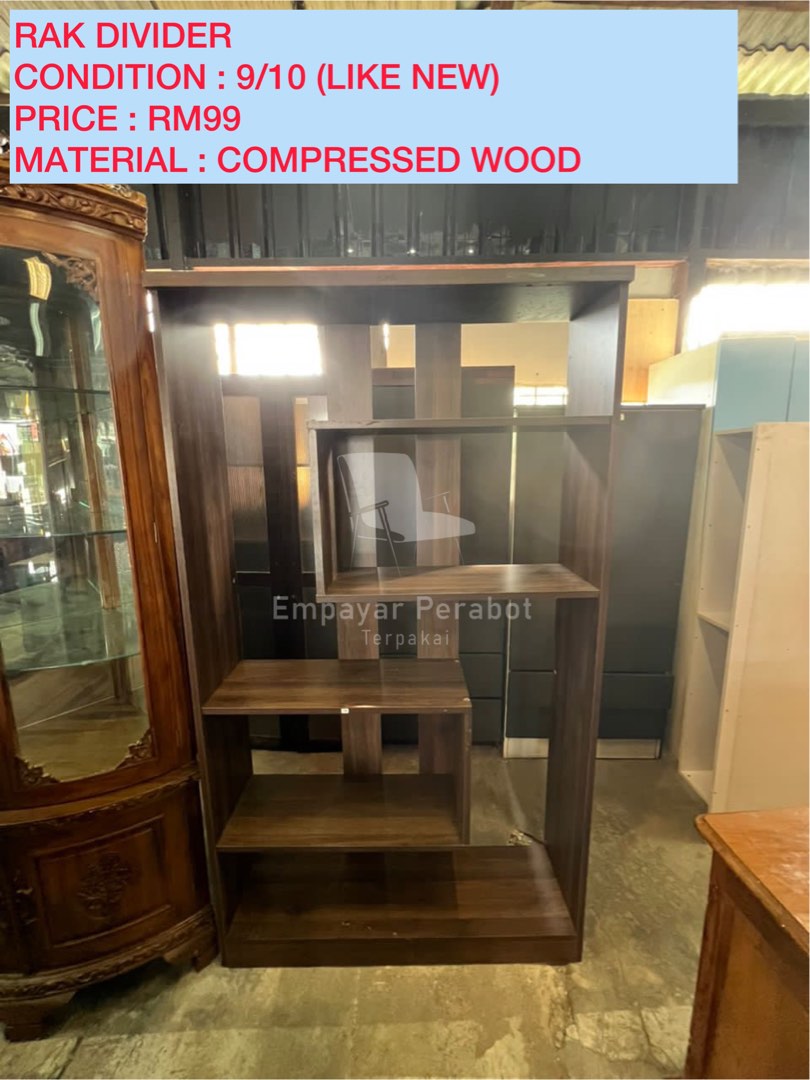 RAK DIVIDER, Furniture & Home Living, Furniture, Shelves, Cabinets ...
