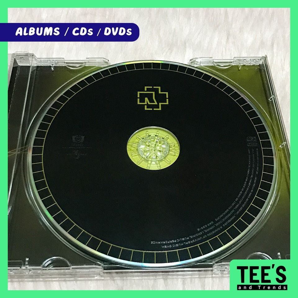 Rammstein - Mutter, Hobbies & Toys, Music & Media, CDs & DVDs on Carousell