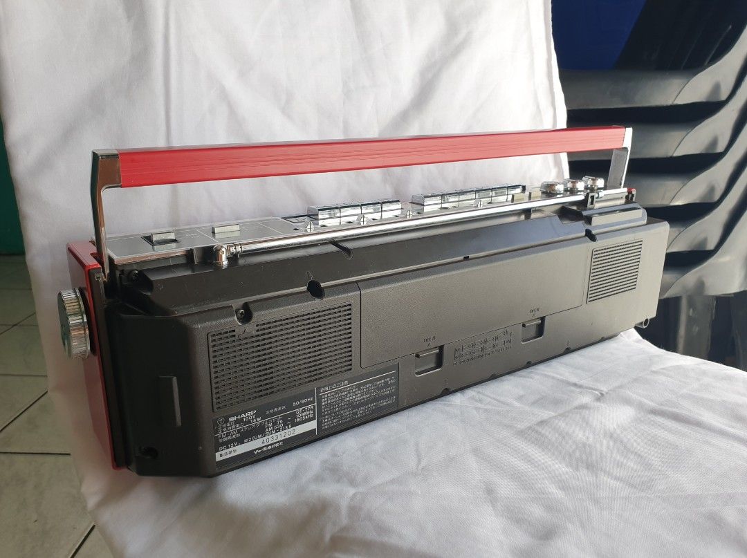 Rare Vintage Sharp Boombox Cassette Radio, Hobbies & Toys, Memorabilia ...