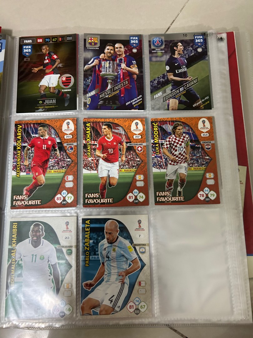 RARE world cup/adrenalin football cards, Hobbies & Toys, Memorabilia ...