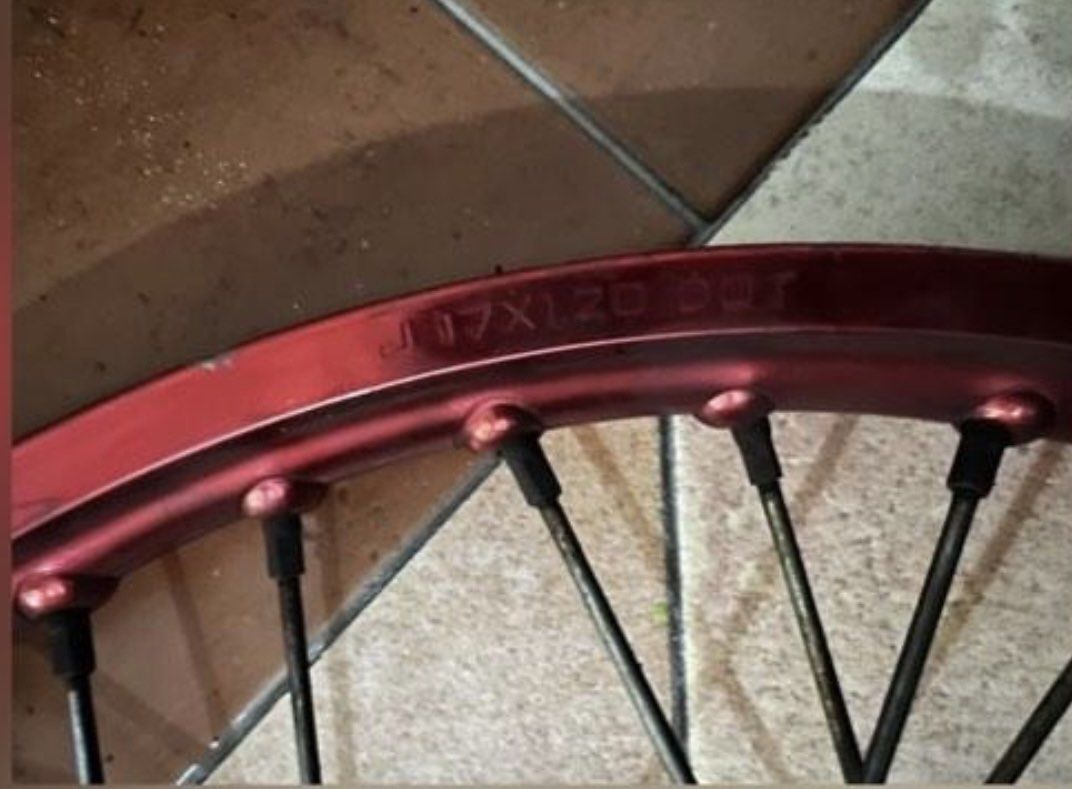 RCB SPOKE PNP SPARK / RIM LIDI RCB, Motorcycles, Motorcycle Accessories ...