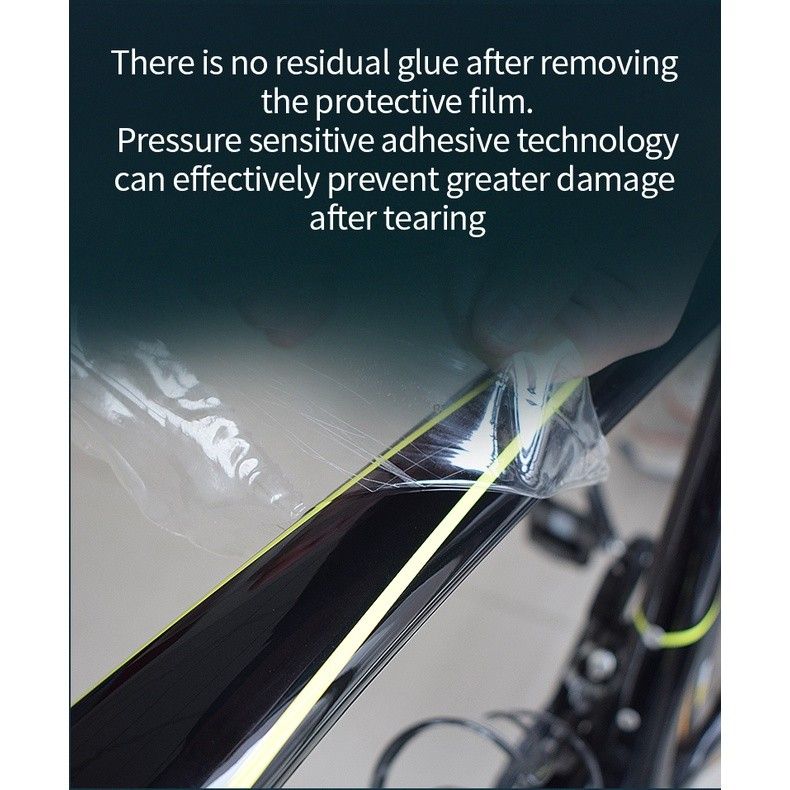 READU Bicycle Mtb Protection Tape General Cycling Transparent Clear ...