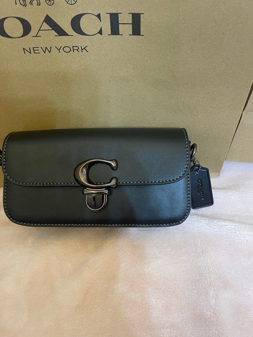 READY STOCK ORIGINAL COACH CE331 baguette sling crossbody bag, Women's ...