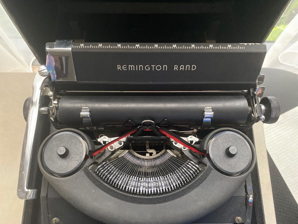 Remington Rand noiseless model 7 typewriter, Hobbies & Toys ...
