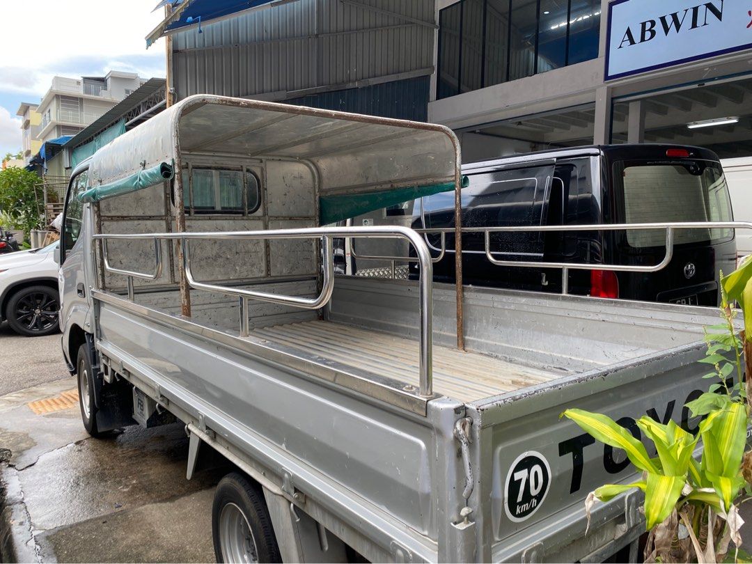 Rental Lorry G Plate Toyota Dyna Half Canopy Manual Diesel Rent Truck ...