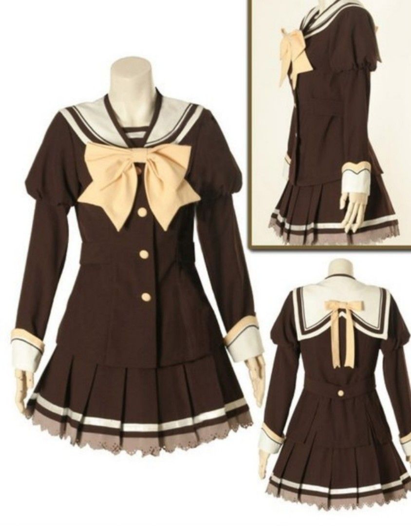 RENT/SALE Lolita School Uniform Dress Cosplay Costume, Hobbies & Toys ...