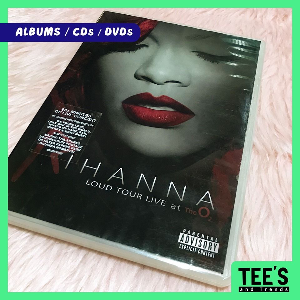 Rihanna - Loud Tour - Live At The O2 DVD, Hobbies & Toys, Music & Media ...
