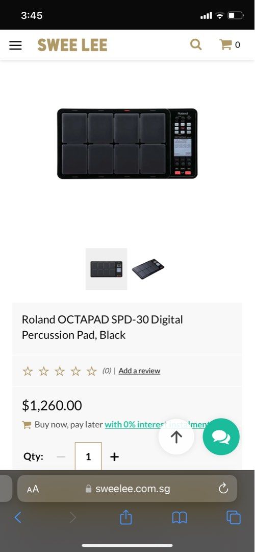 Roland Octopad SPD 30 full set, Audio, Other Audio Equipment on Carousell