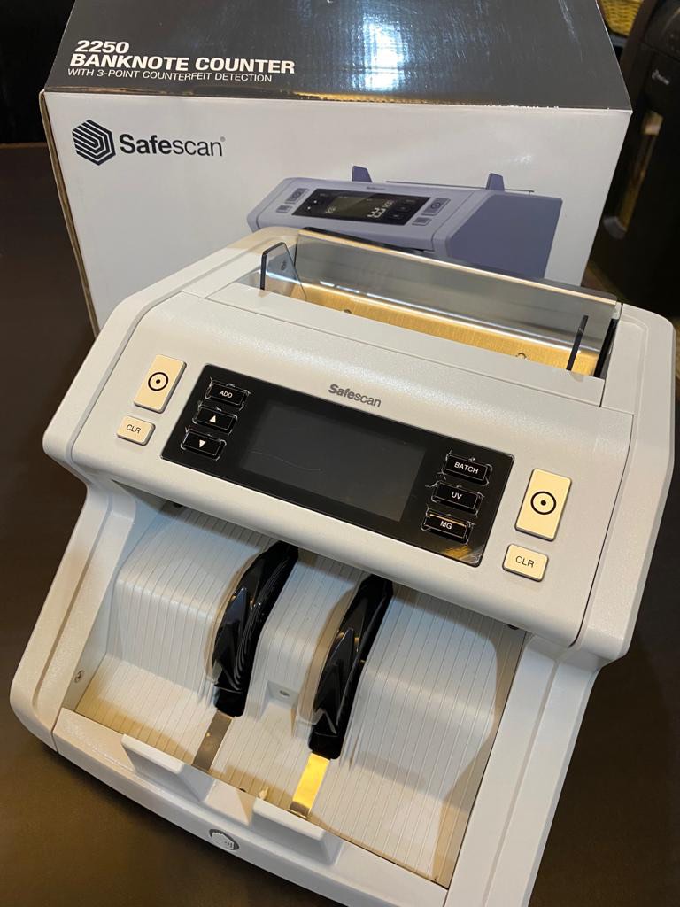 Safescan Banknote Counter 2250, Computers & Tech, Printers, Scanners ...