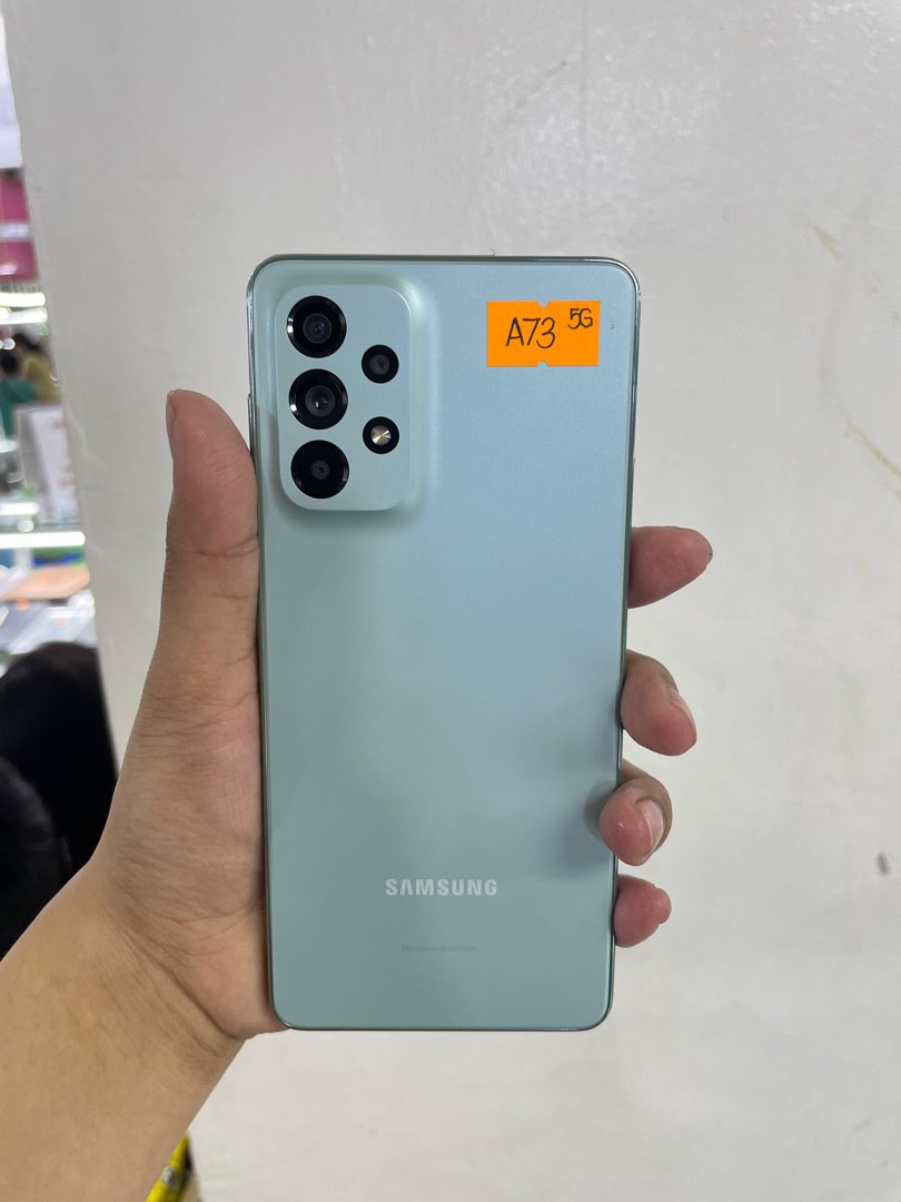 Samsung A73 5G 256GB Openline No Issue 2ndhand, Mobile Phones & Gadgets ...