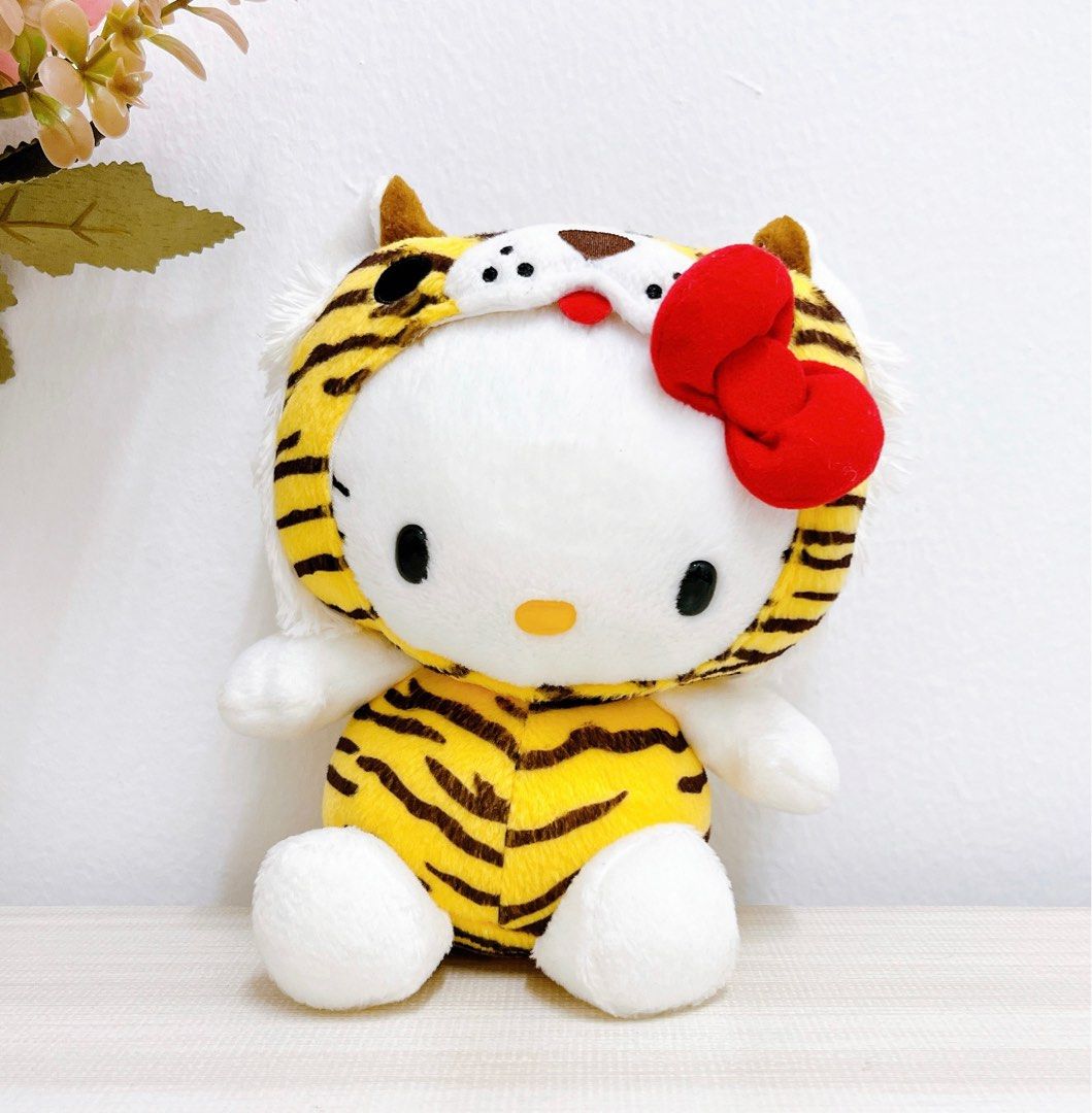 Sanrio Hello Kitty Tiger Plush, Hobbies & Toys, Toys & Games on Carousell