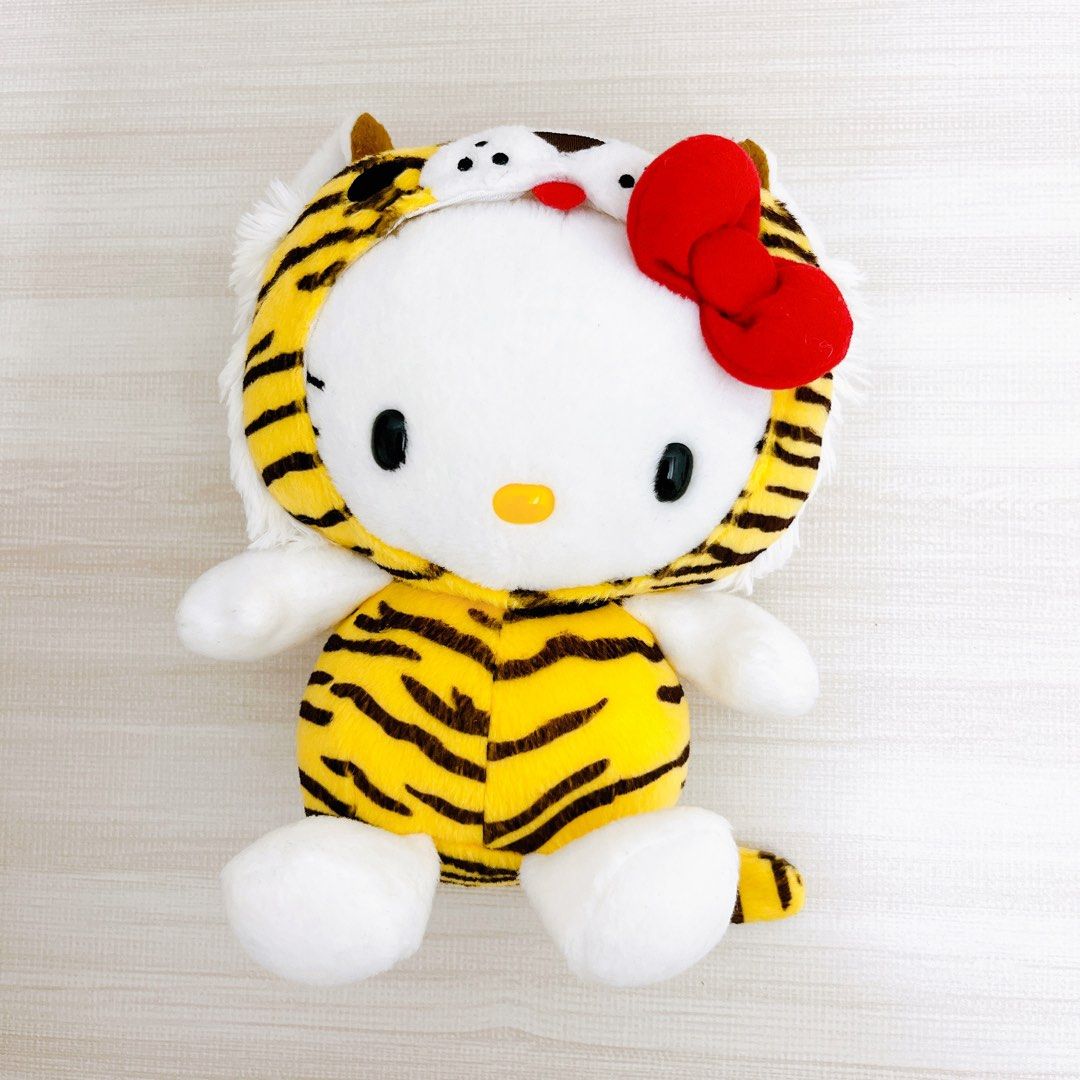 Sanrio Hello Kitty Tiger Plush, Hobbies & Toys, Toys & Games on Carousell