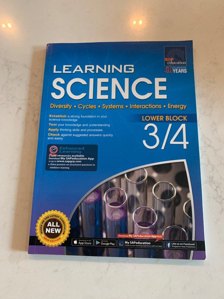 Science assessment book for primary 3 and 4, Hobbies & Toys, Books ...