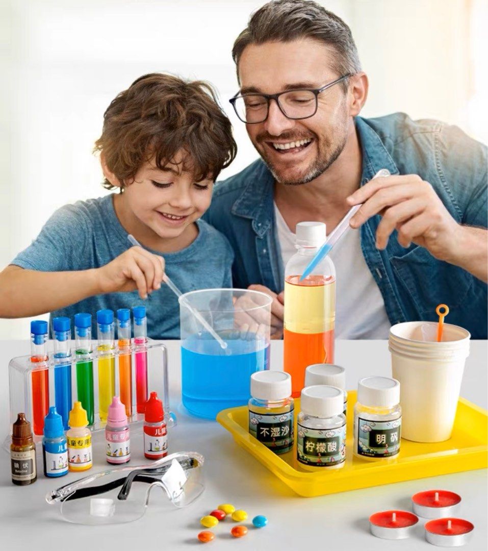 Science Lab Kit (20 experiments), Hobbies & Toys, Toys & Games on Carousell