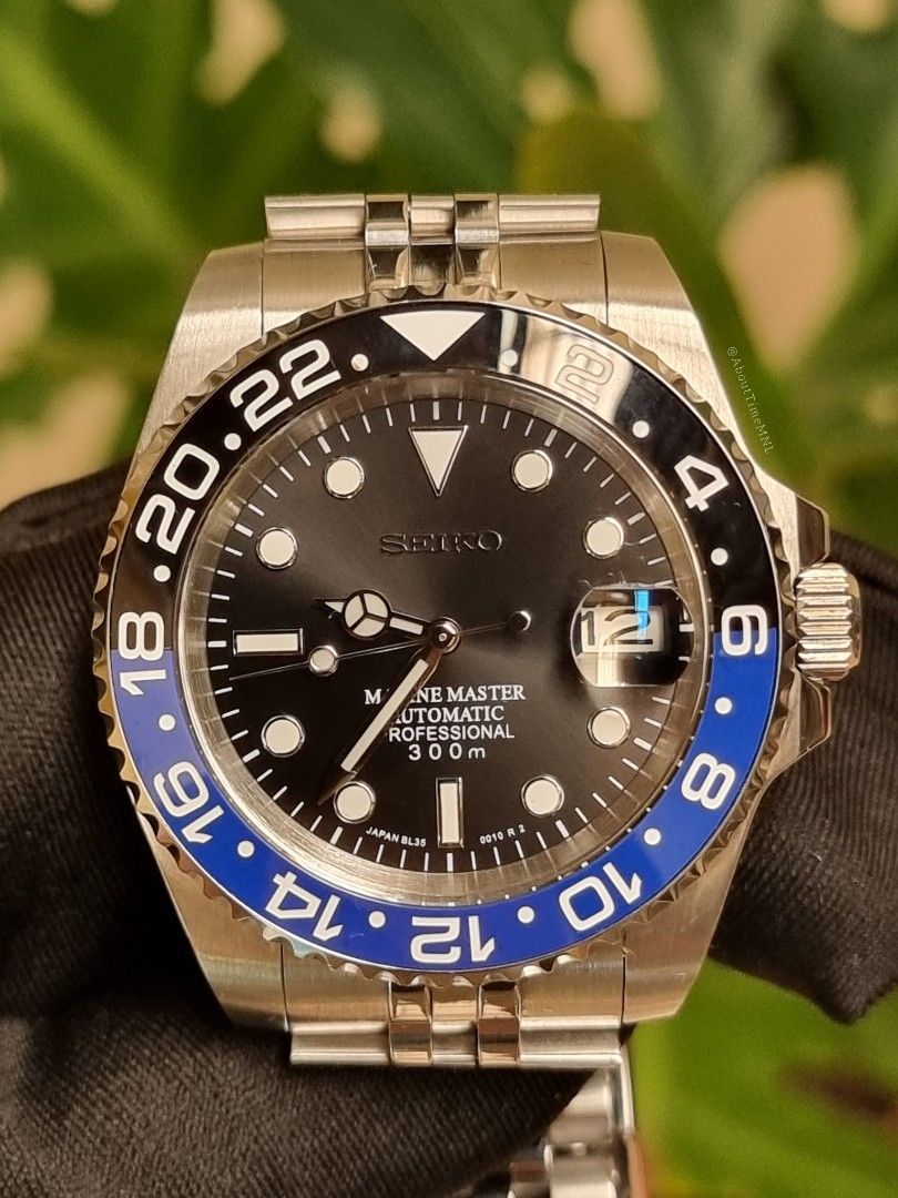 Seiko Submariner Batman, Luxury, Watches on Carousell