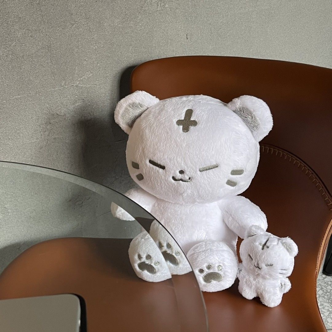 Seventeen SVT Hoshi Hojji 10cm Silver Tiger Doll by @hojji_loverz ...