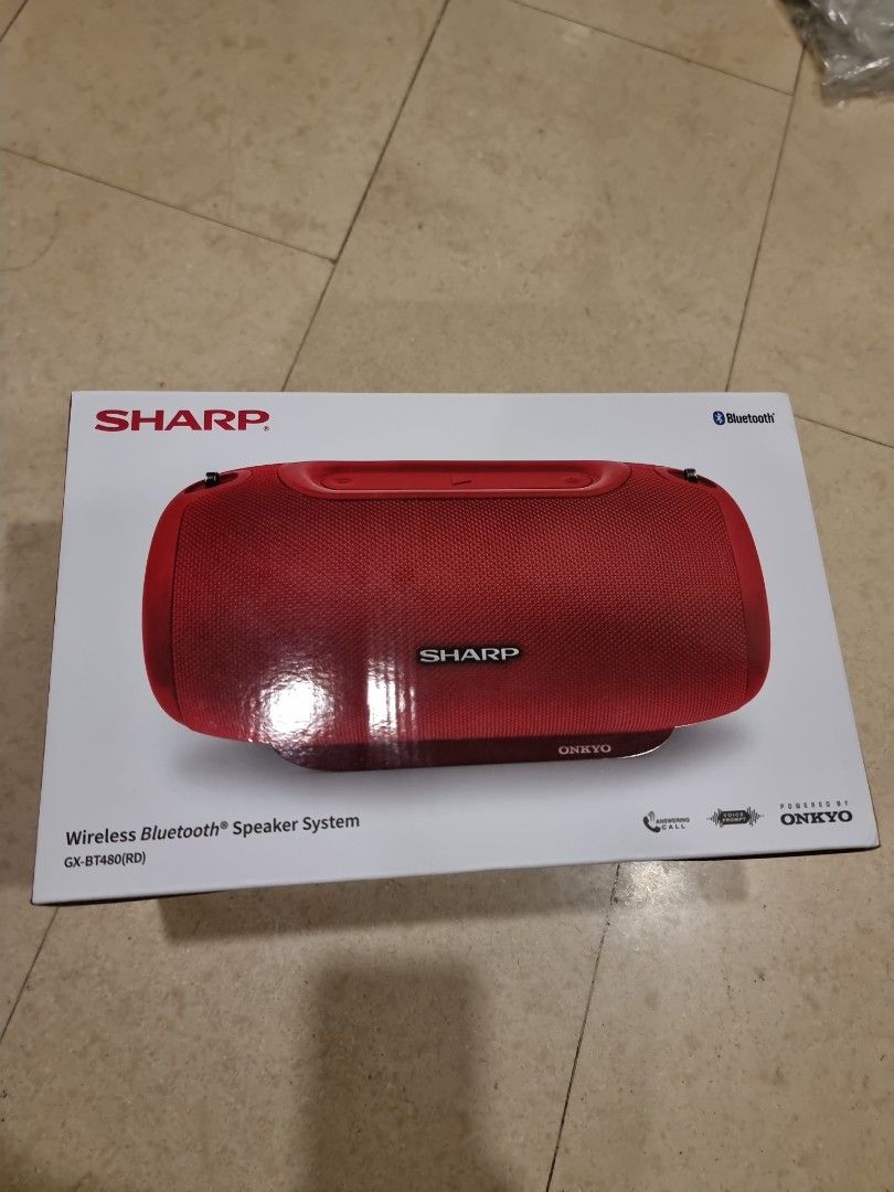 SHARP Bluetooth Speaker BNIB, Audio, Soundbars, Speakers & Amplifiers on Carousell
