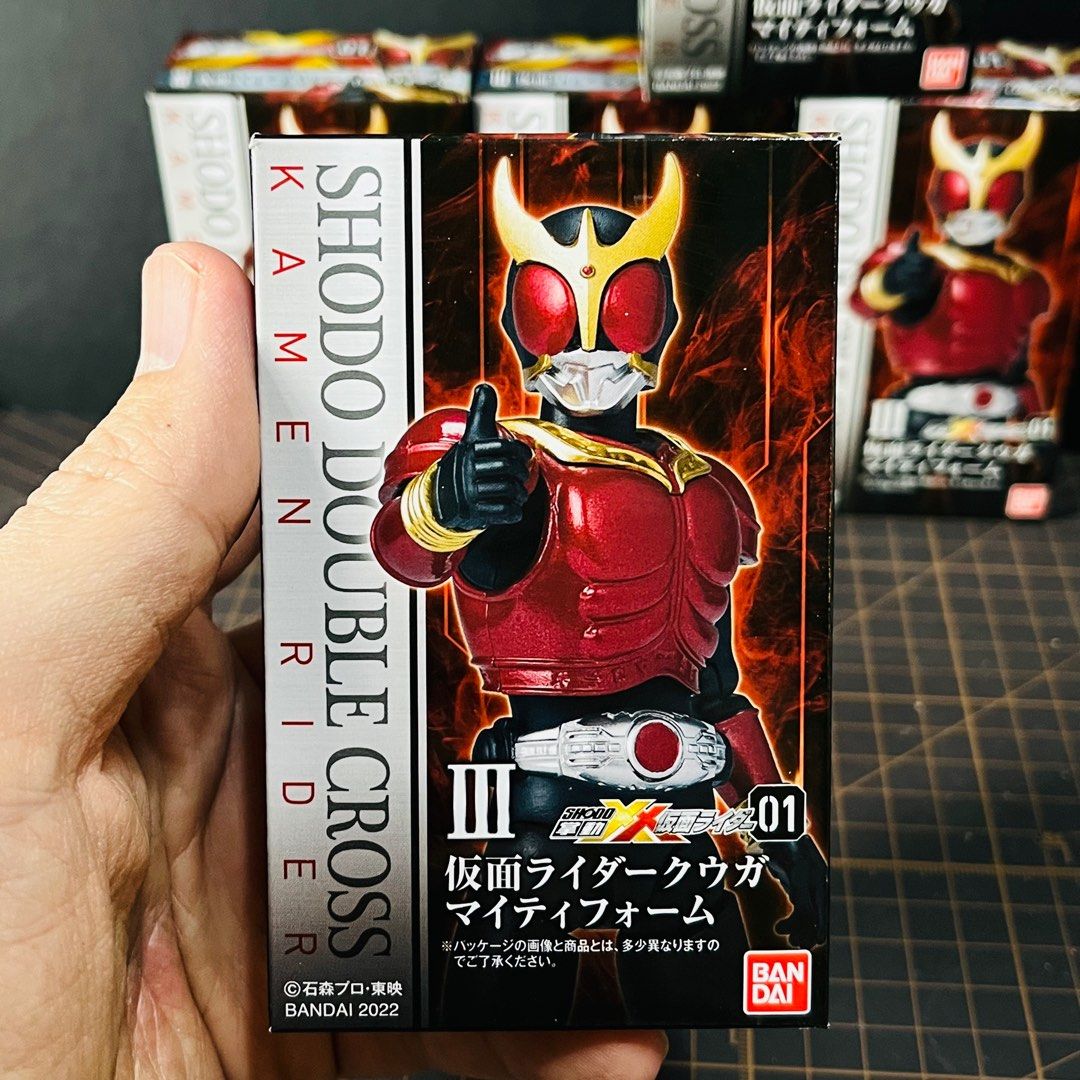 Shodo XX Double Cross - Kamen Rider Kuuga Mighty Form Bandai (RM38 each ...