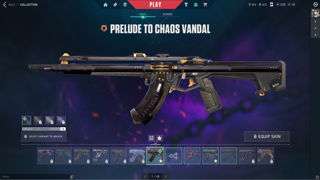 VALORANT SILVER 1 PRELUDE TO CHAOS BUNDLE + BP SKINS, Video Gaming ...