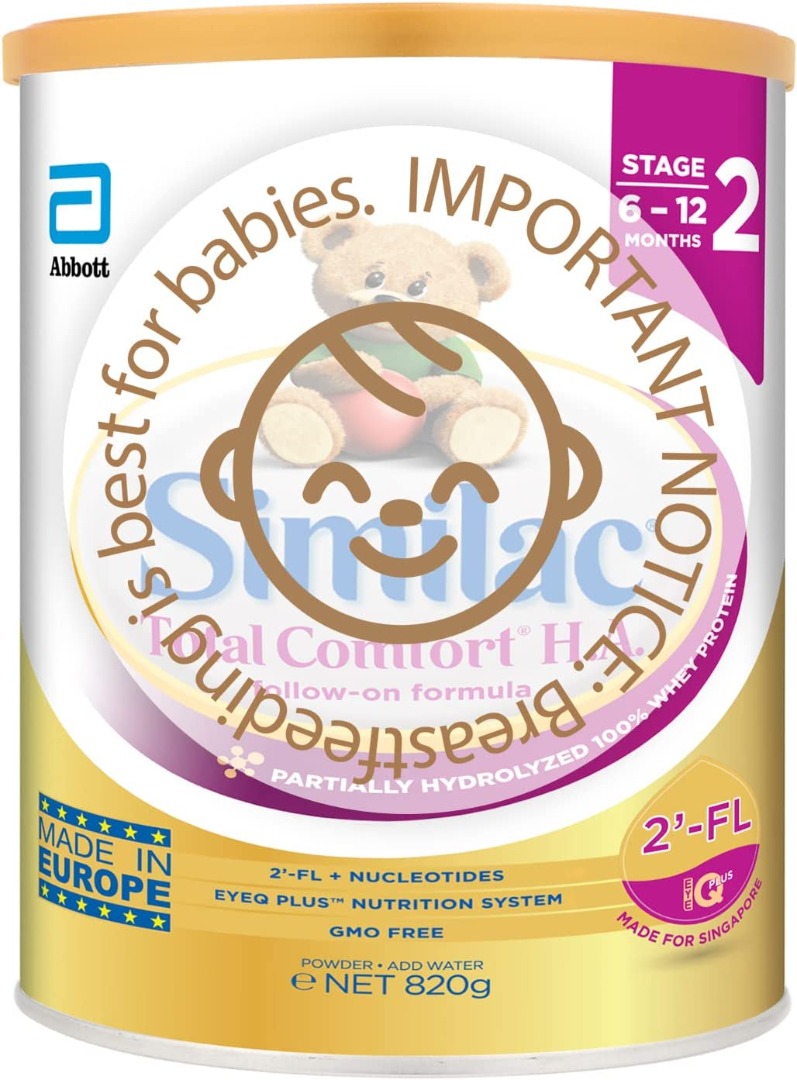 Similac Total Comfort With 2'-FL Stage 2 Follow-On Formula For After 6 Months 820g, Babies ...