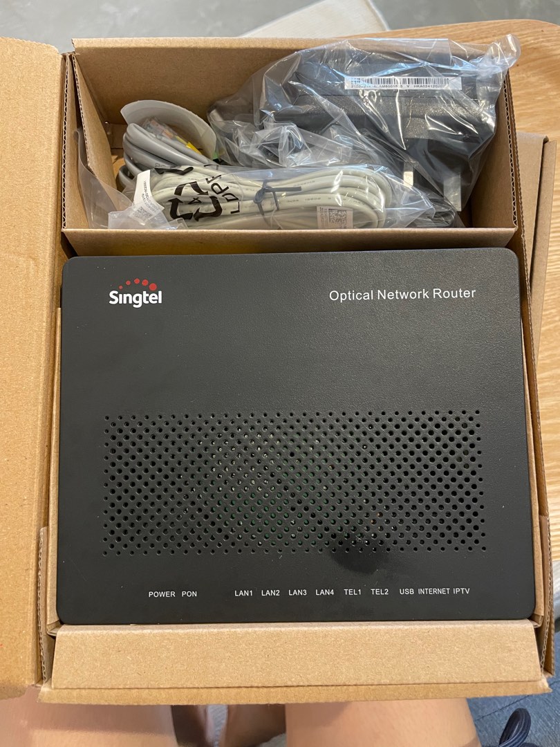 Singtel Optical Network Router, Computers & Tech, Parts & Accessories ...