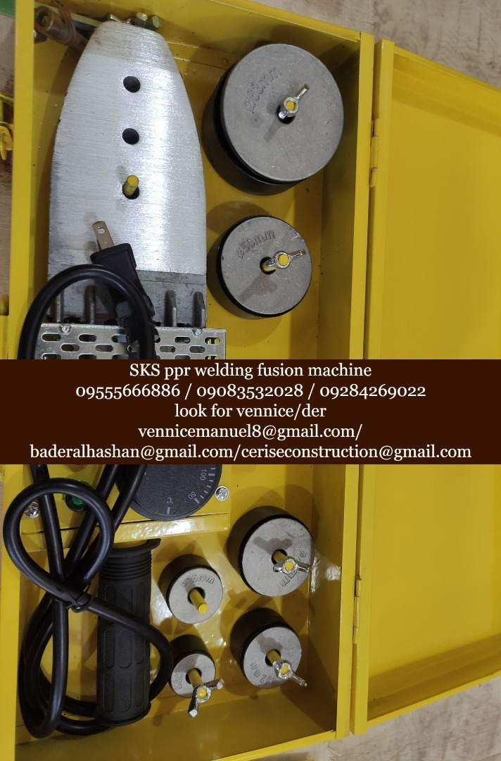 SKS ppr welding fusion machine, Commercial & Industrial, Construction ...