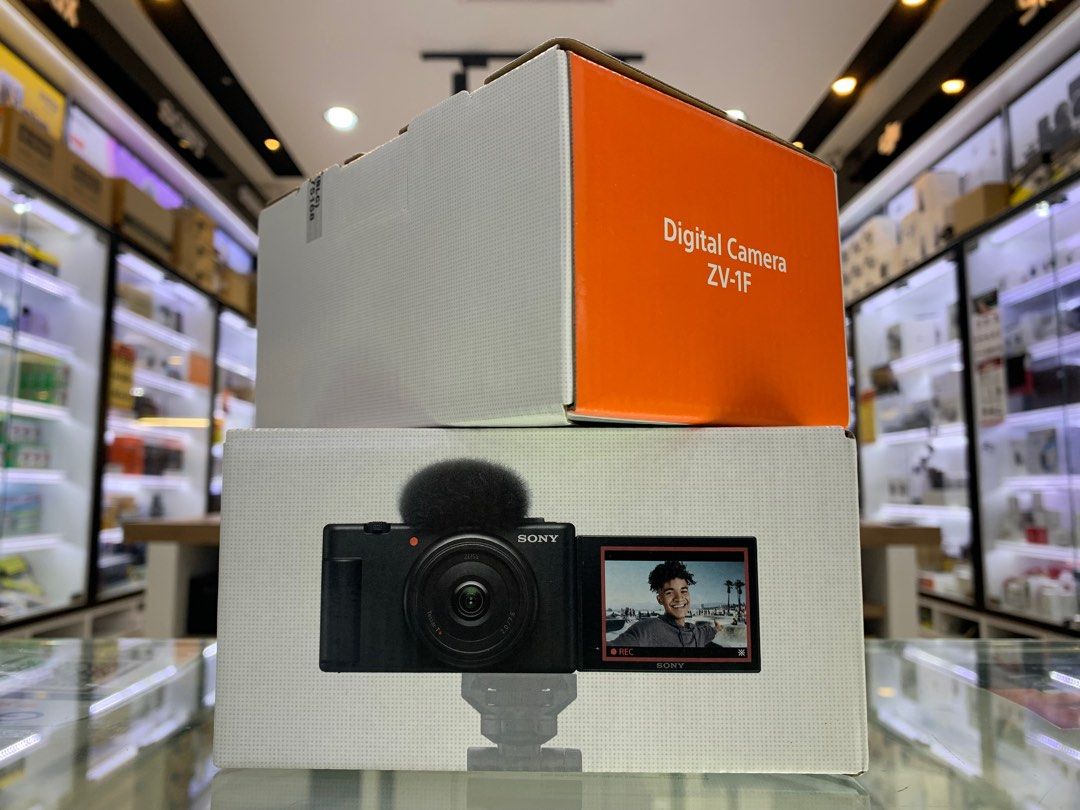 Sony ZV1F Vlog Camera, Photography, Cameras on Carousell
