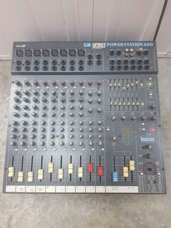 Soundcraft Spirit Powerstation 600 Mixer (Channel mixer, dj mixer ...