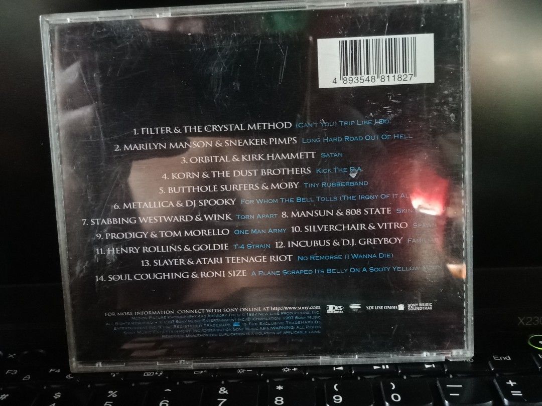 SPAWN OST ALBUM CD ALBUMQ, Hobbies & Toys, Memorabilia & Collectibles ...