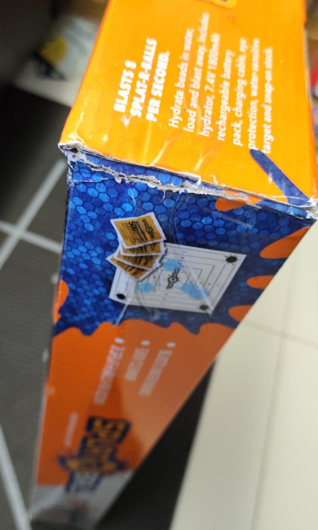 SplatRball SRB400 Gel Blaster, Hobbies & Toys, Toys & Games on Carousell