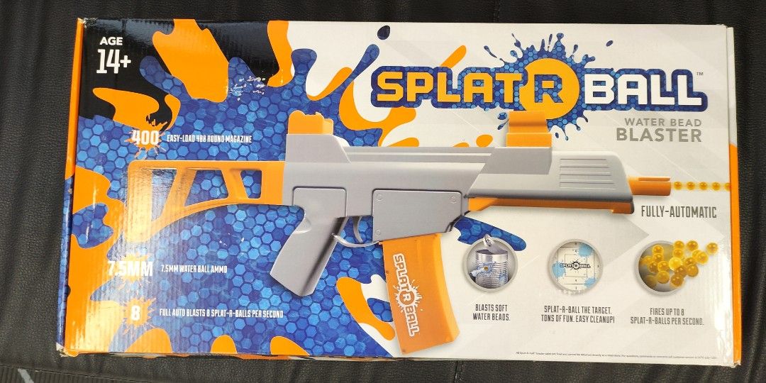 SplatRball SRB400 Gel Blaster, Hobbies & Toys, Toys & Games on Carousell