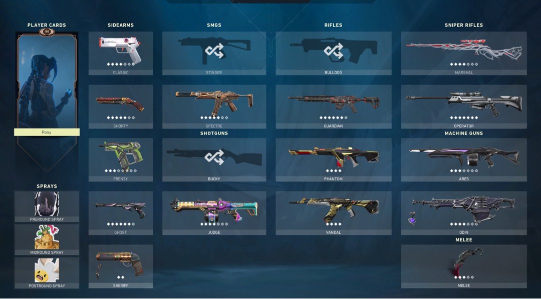 STACKED valorant account (41 prem/ both champ/ arcane), Video Gaming ...