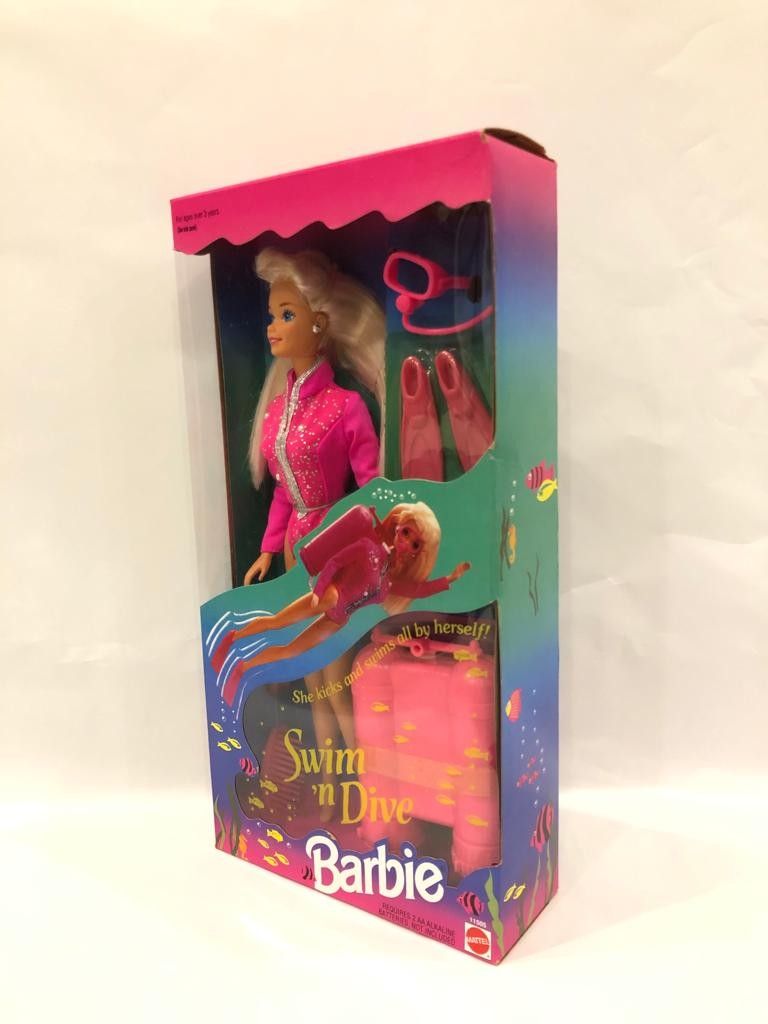 Swim 'n Dive Barbie (1993), Hobbies & Toys, Toys & Games on Carousell