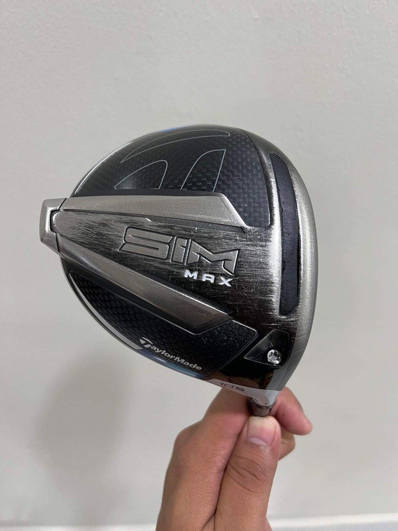 Taylormade SIM MAX Driver, Sports Equipment, Sports & Games, Golf on ...