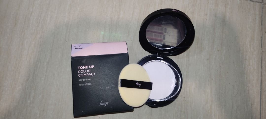 The face shop FMGT Tone Up Skin Compact V203 Natural Beige SPF 30 PA++ ...