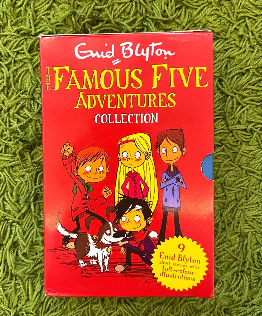 The famous five adventures by Enid Blyton, Hobbies & Toys, Books ...